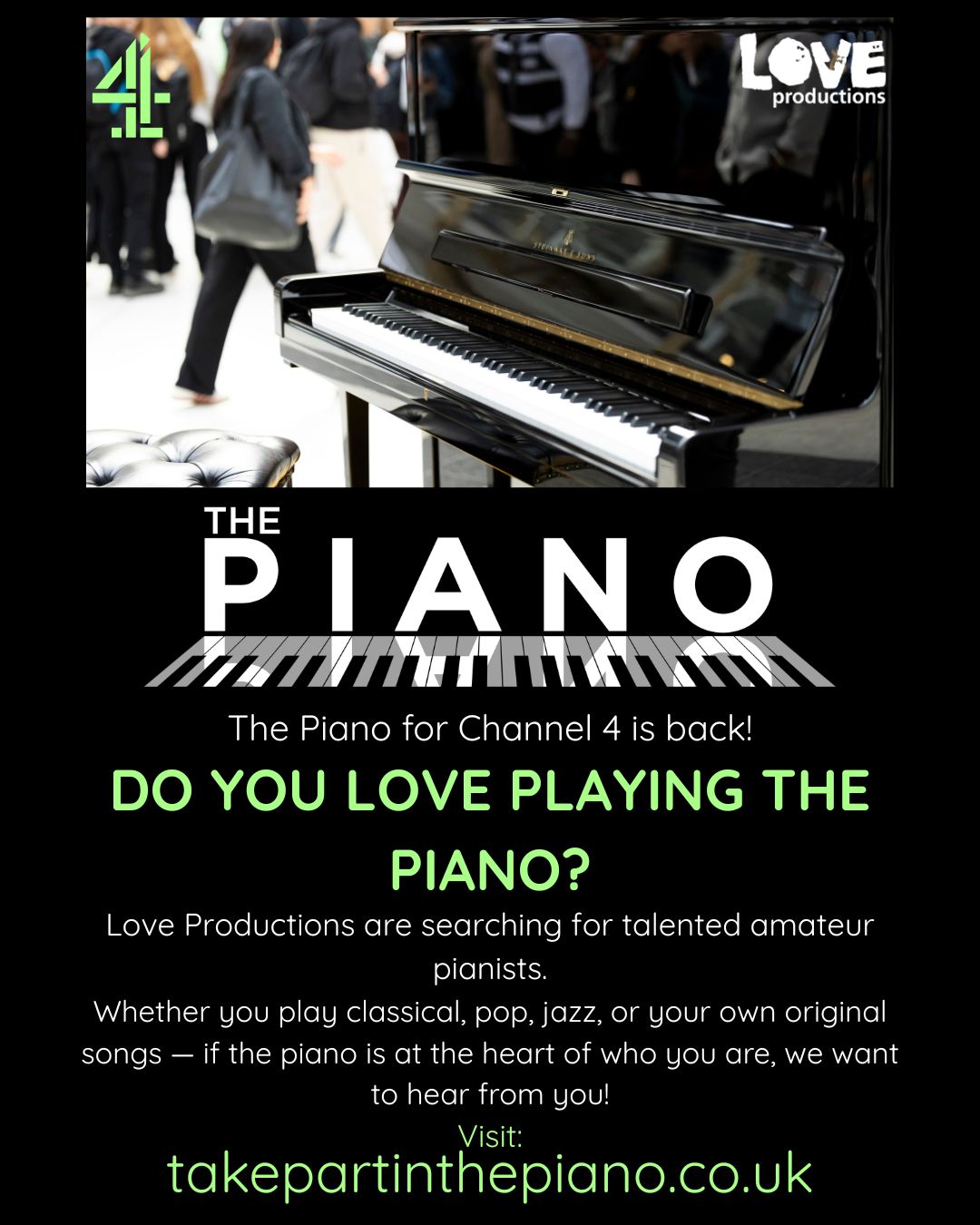Piano Casting flyer – York Symphony Orchestra